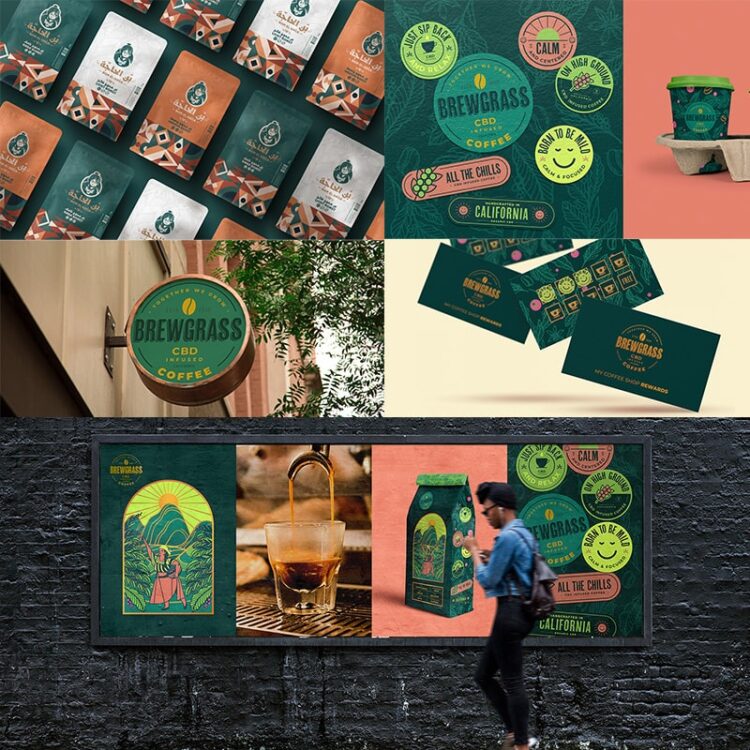 FLATTO - Coffee & Lounge Luxury Branding Design
