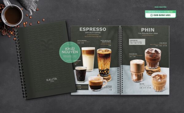 20 mẫu thiết kế menu cafe đẹp được đầu tư ý tưởng mới lạ